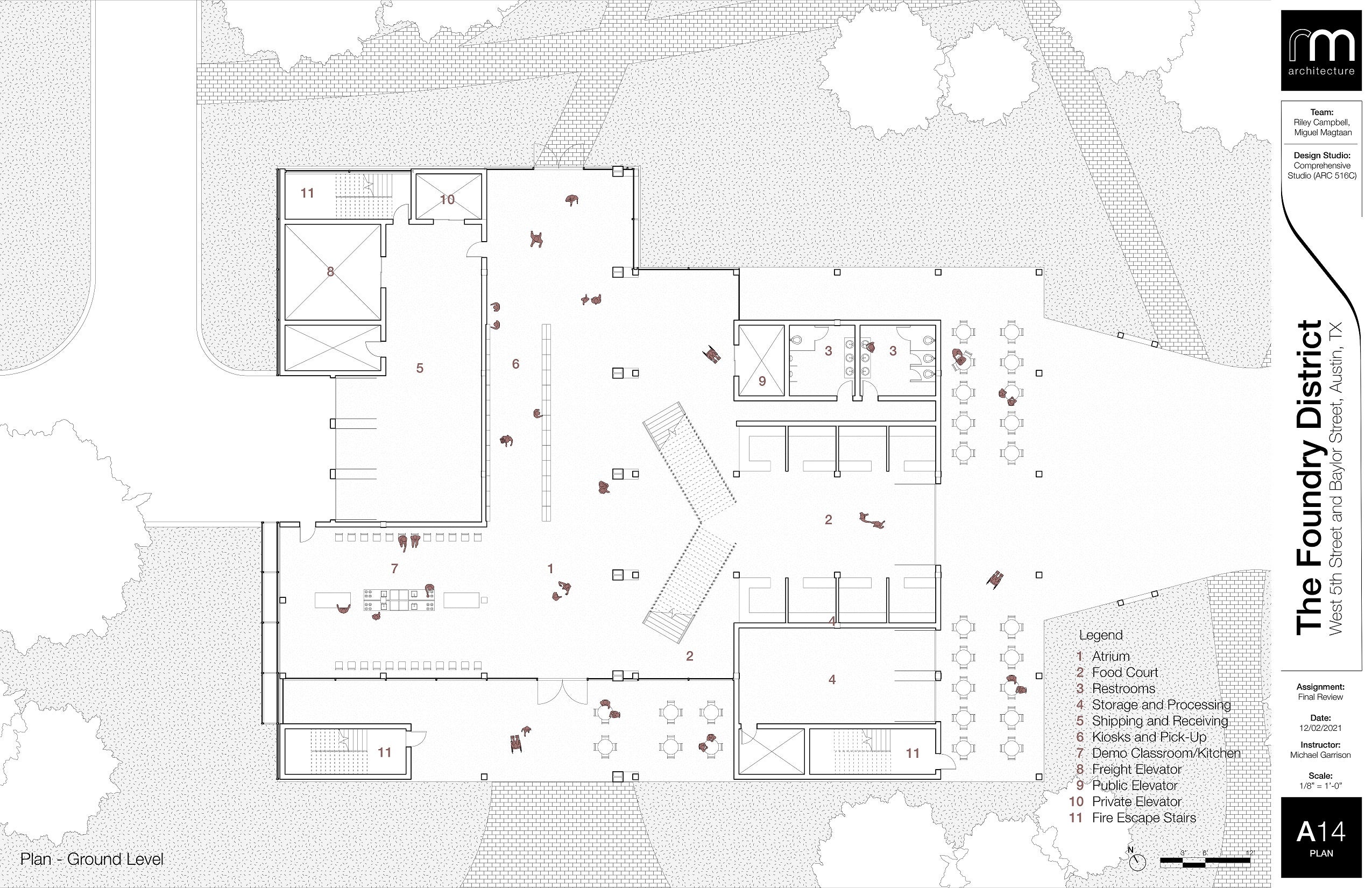The Foundry District by Riley Campbell and Miguel Magtaan | School of Architecture